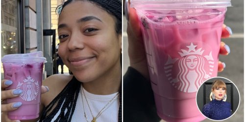 I tried the Taylor Swift-inspired $6 'Lavender Haze' drink from ... I tried the Taylor Swift-inspired $6 'Lavender Haze' drink from ...