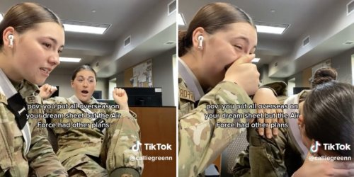 A TikToker's viral reaction to her Air Force assignment has ignited ...
