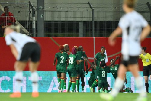 Barbra Banda, Zambia stun Germany in last game before World Cup | Flipboard