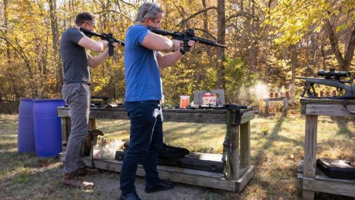 Democrat Lucas Kunce injured reporter while shooting. Gun safety ...