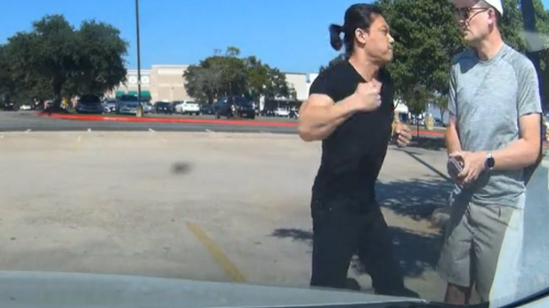 Road rage attack captured on dash cam of CBS Austin meteorologist ...