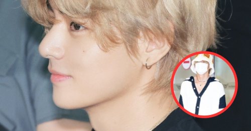 BTS’s V Tried Real Hard To Hide His New Hairstyle — Even Though He ...