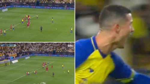 Cristiano Ronaldo Scores Stunning Free Kick For Al Nassr Hes Still
