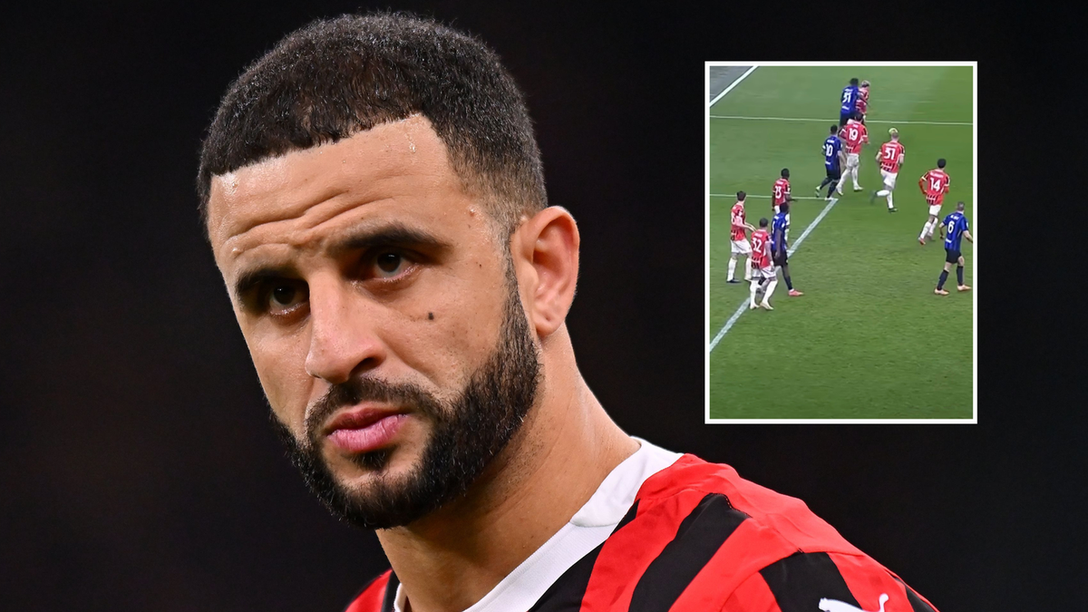 Italian media make their feelings clear on Kyle Walker after he makes AC Milan debut against ...