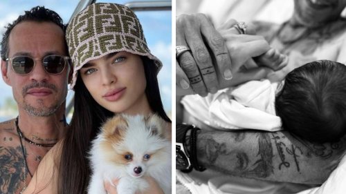 Marc Anthony, 54, welcomes his seventh child and first with wife Nadia ...