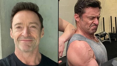 Hugh Jackman shares Wolverine training picture as he takes on 6000 calories a day | Flipboard