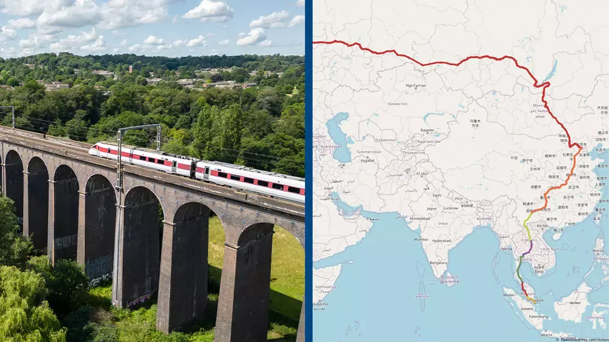 World's longest train journey covers 18,755 km and costs an astonishing ...