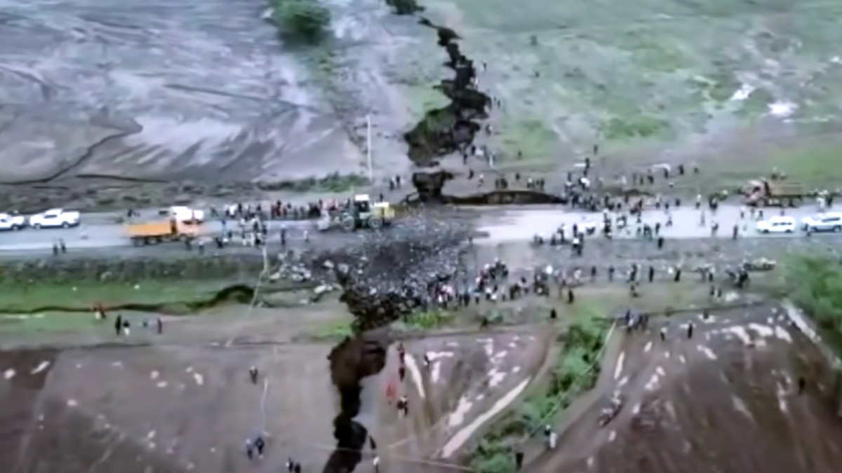 One of the world's continents is breaking apart as expert issues ...