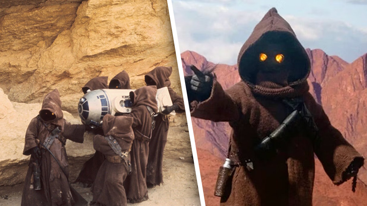 Star Wars fans disturbed by Jawas' true appearance under their hoods ...