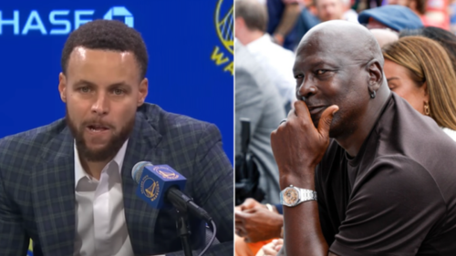 Steph Curry made his feelings clear on Michael Jordan's comments about ...