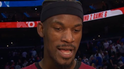 Jimmy Butler had funny screw-up during interview after eliminating ...