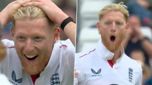 Ben Stokes Reacts In Disbelief After Harry Brook Grabs A Sensational ...