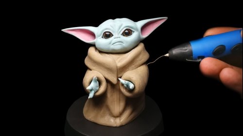 Making a Baby Yoda Figurine Using a 3D Printing Pen | Flipboard