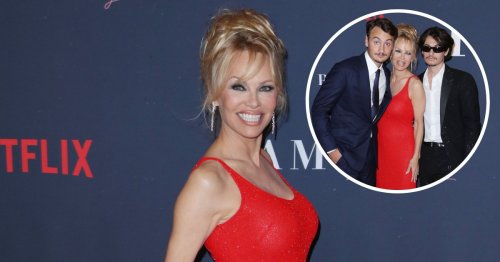 Pamela Anderson Poses Alongside Sons Brandon, Dylan Lee: Rare Photos ...