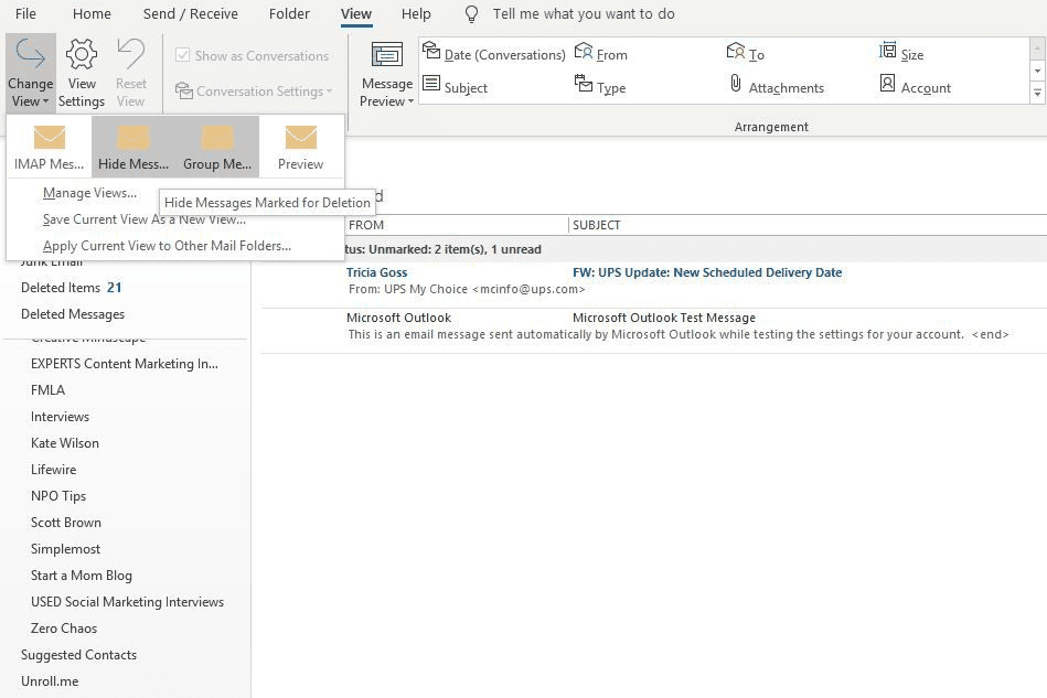 Stop Seeing Strikethrough Emails: A Guide to Outlook's Hidden Feature ...