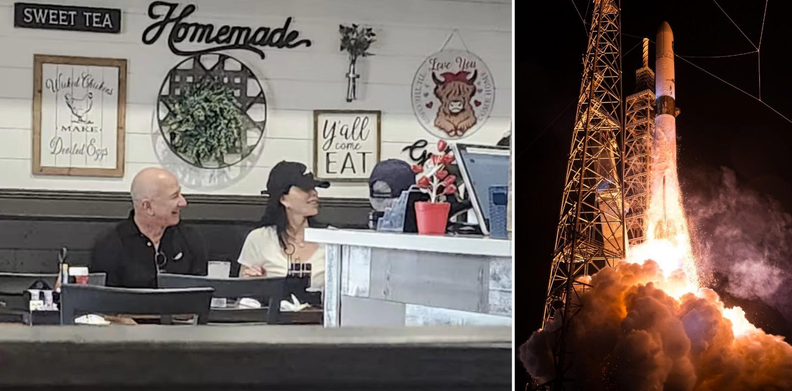 Jeff Bezos is so humble that after the successful launch of his massive ...