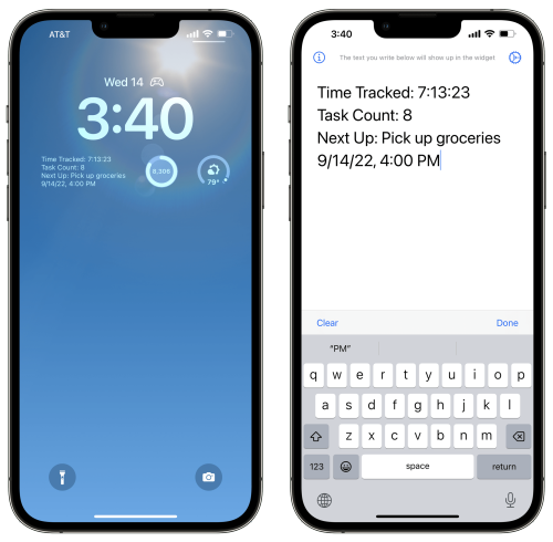 Lock Screen One Text Widgets For Your IOS 16 Lock Screen Automated With Shortcuts Flipboard