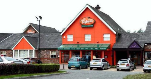 The lost Greater Manchester Taybarns buffet off the M6 where a ...