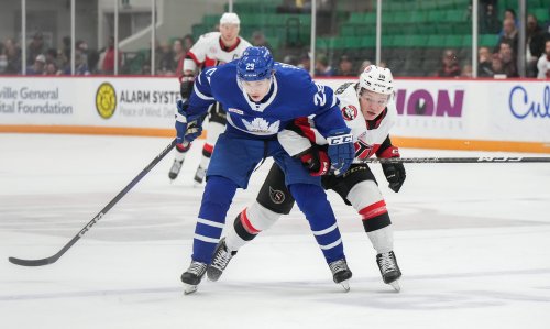 Pontus Holmberg scores in Marlies season debut, Toronto remains ...