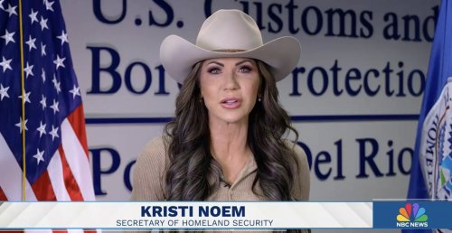 Trump DHS Chief Kristi Noem Is Branded 'Cosplay Kristi' After 'Meet the Press' Interview | Flipboard