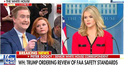 Fox’s Peter Doocy Calls Out Trump Air Crash Rants With Carefully Loaded ...