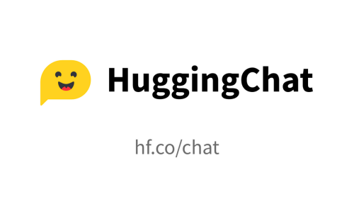 HuggingChat From HuggingFace Is An Open-Source AI Chat Interface ... HuggingChat From HuggingFace Is An Open-Source AI Chat Interface ...