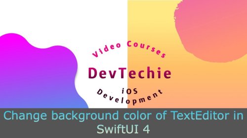 Change Background Color Of TextEditor In SwiftUI 4 Flipboard