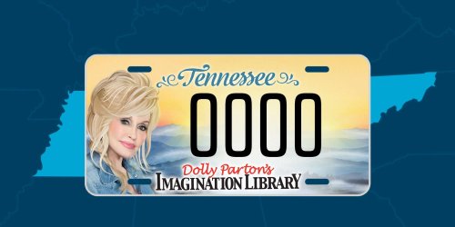 Drive With Dolly: These Dolly Parton License Plates Support Imagination ...