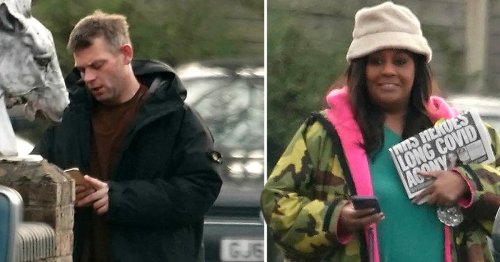 Alison Hammond beams as she’s spotted with boyfriend Ben Hawkins for ...