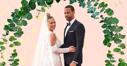 Kate Wright’s dad ‘proudly’ walks her down the aisle at Rio Ferdinand wedding after strained ...