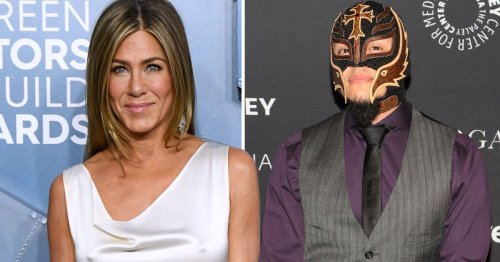 Did Jennifer Aniston really have a crush on WWE legend Rey Mysterio ... Did Jennifer Aniston really have a crush on WWE legend Rey Mysterio ...