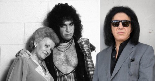 Gene Simmons close to tears recalling mother confusedly doing Nazi ...