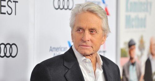 Michael Douglas looks unrecognisable as he transforms into historical ...