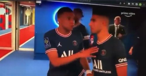 Tunnel Footage Shows Kylian Mbappe Blasting Psg Teammate Its Not