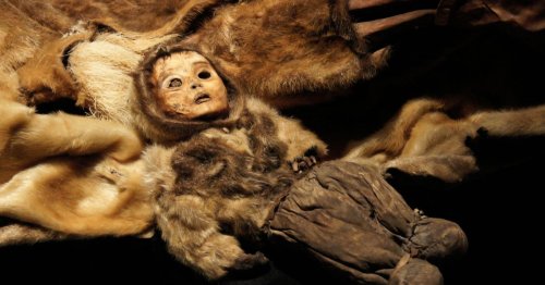 Mummified bodies of 500-year-old family frozen in time after being ...