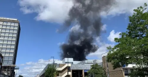 Middlesbrough fire LIVE: 'Stay away' warning as van goes up in flames ...