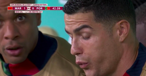 Cristiano Ronaldo Reaction Spotted On Portugal Bench After Diogo Costa