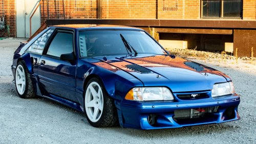 Crazy Godzilla-Swapped Fox-Body Mustang Built to Race | Flipboard