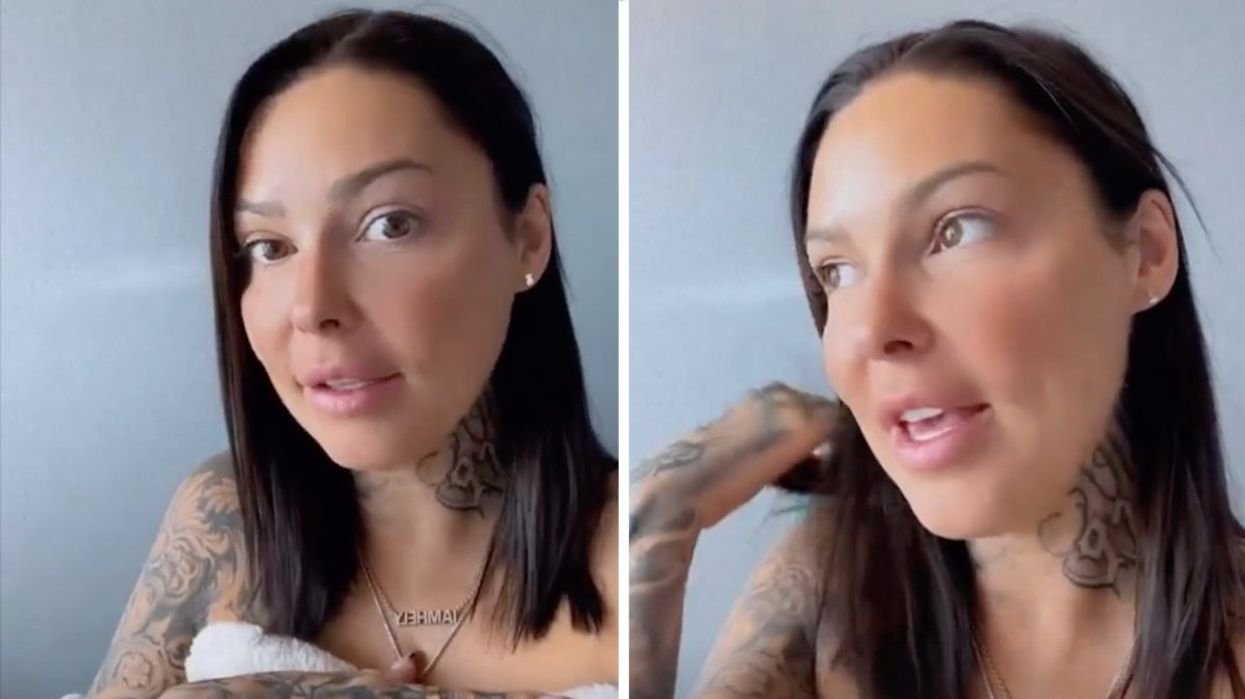 Hélène Boudreau Says It Took 'Courage' To Wear Only Body Paint During ...