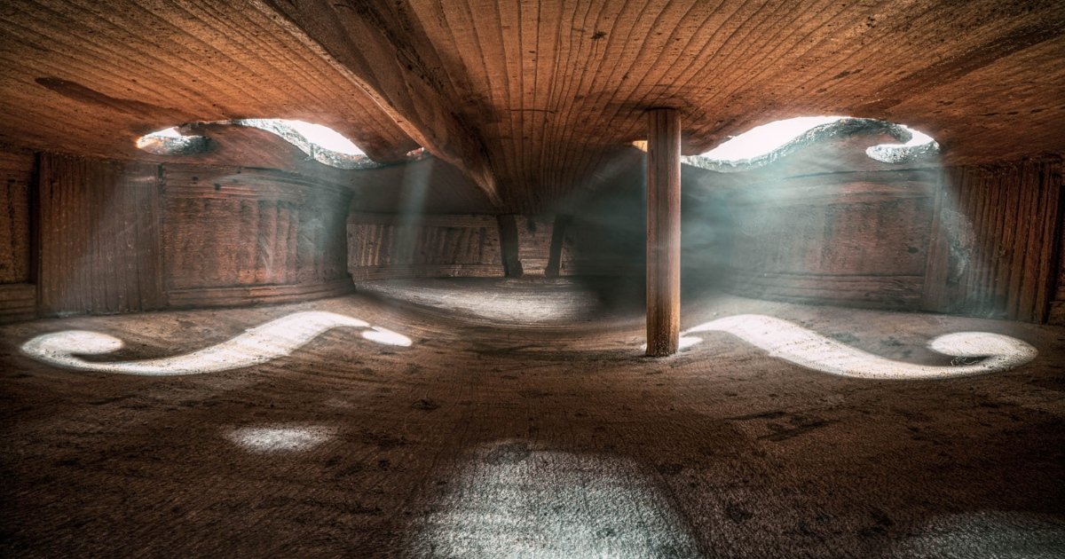 Hidden Interiors of Musical Instruments Look Like Secret Rooms of Old ...