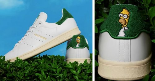 Adidas Sneakers With "Homer Simpson Backs Into Bushes" Meme Are Finally ...