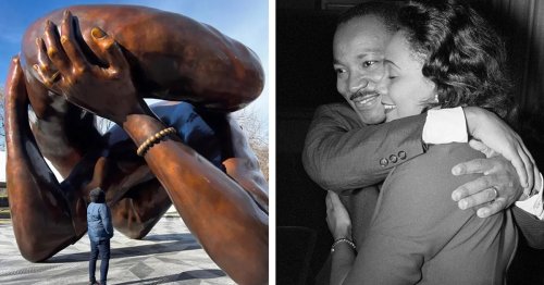 New Martin Luther King And Coretta Scott King Statue Was Unveiled In