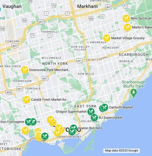 An Ontario TikToker Shared A Map Of Cheap Toronto Grocery Stores & The ...