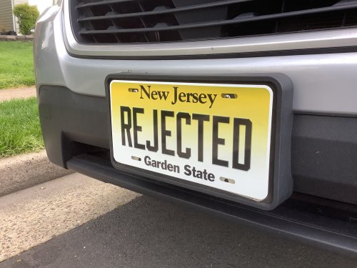 NOWAYNJ! State rejects thousands of lewd, crude vanity license plates ...