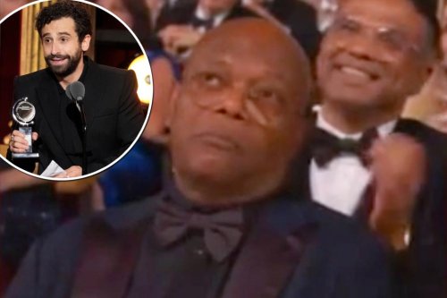 Samuel L Jacksons Eye Roll After Losing Tony Award Goes Viral During