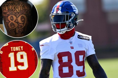 Kadarius Toney’s No. 89 tattoo takes twist as he reveals new Chiefs ...