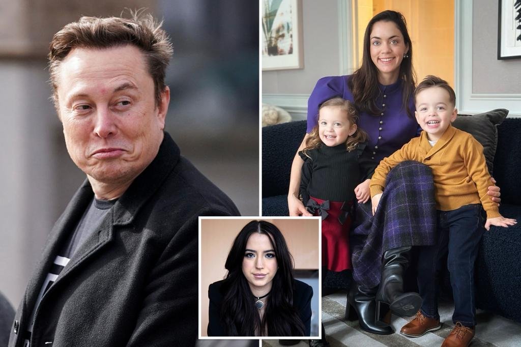 Elon Musk gushes over baby mama Shivon Zilis and kids in the middle of ...
