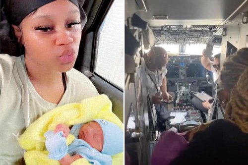 Woman, 21, gives birth on flight, names baby after unbelievable birth ... Woman, 21, gives birth on flight, names baby after unbelievable birth ...