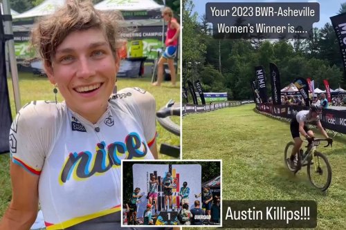 Controversial trans cyclist Austin Killips wins North Carolina race by ...