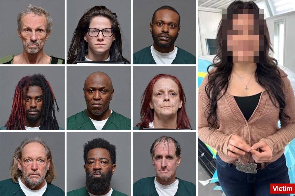 These are the nine creeps charged with kidnapping, rape of Long Island ...